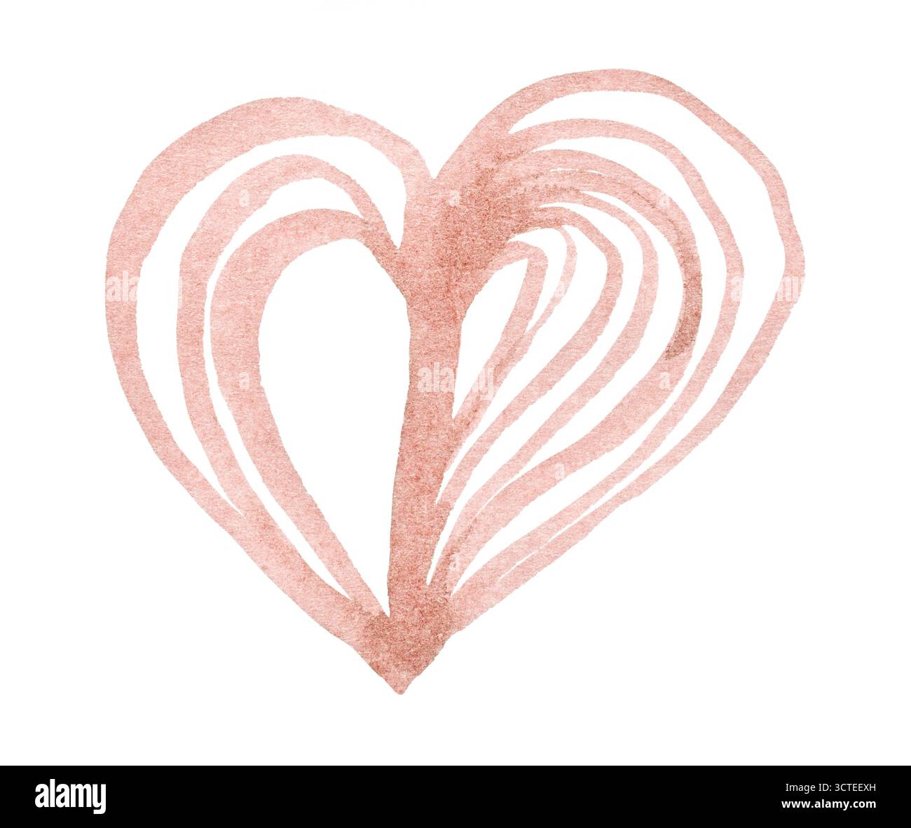 Flowing lines in soft Cut Out Stock Images & Pictures - Alamy