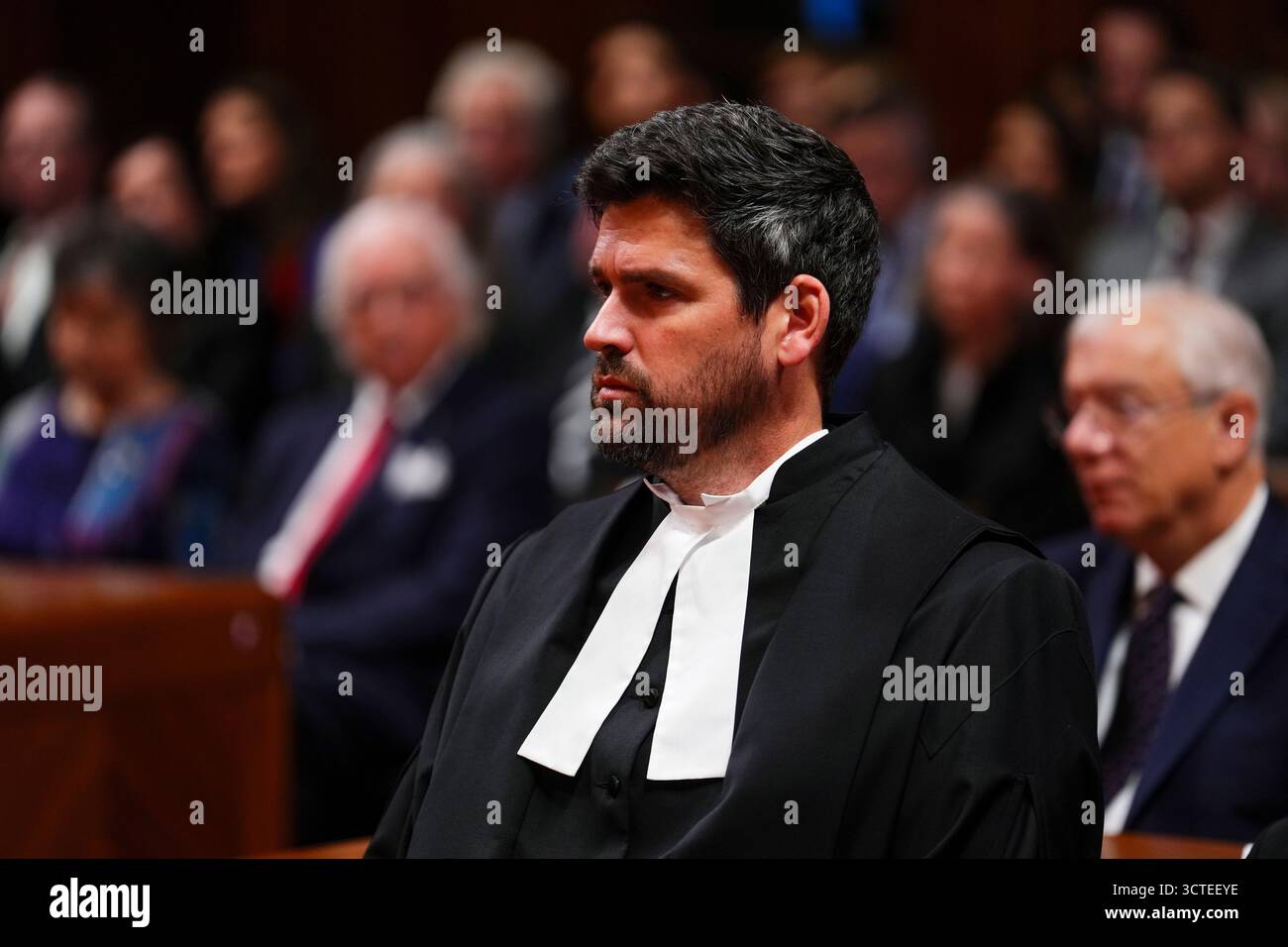 Minister of Justice and Attorney General of Canada Sean Fraser takes ...