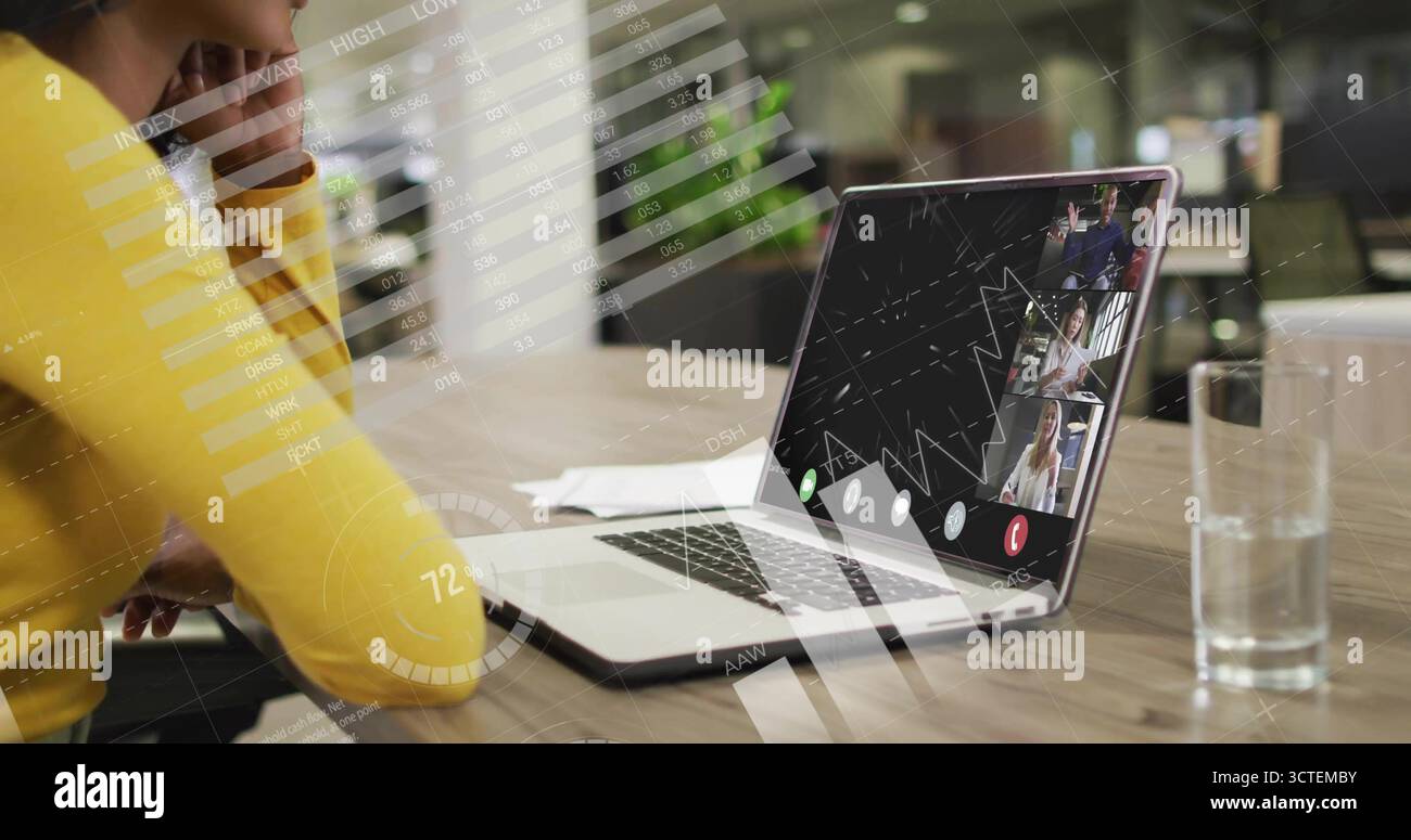 Engaging in virtual meeting hi-res stock photography and images - Alamy