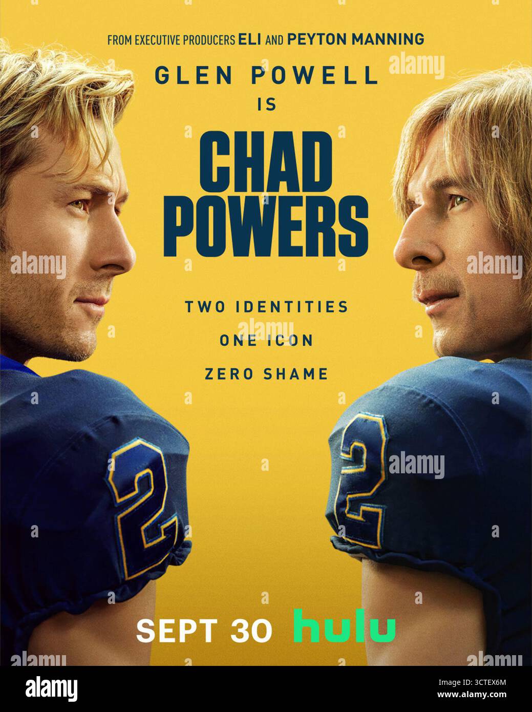 Chad Powers Glen Powell Stock Photo - Alamy