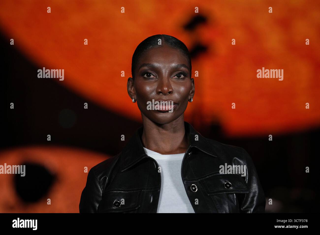 Michaela Coel poses for photographers upon arrival at the Chanel Spring ...