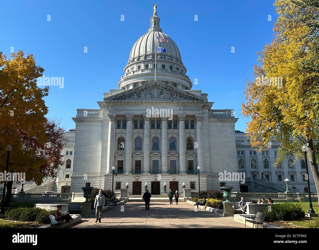 FILE - The Wisconsin Capitol is seen, Oct. 24, 2023, in Madison, Wis ...