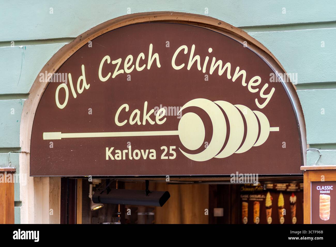 Chimney cake design hi-res stock photography and images - Alamy