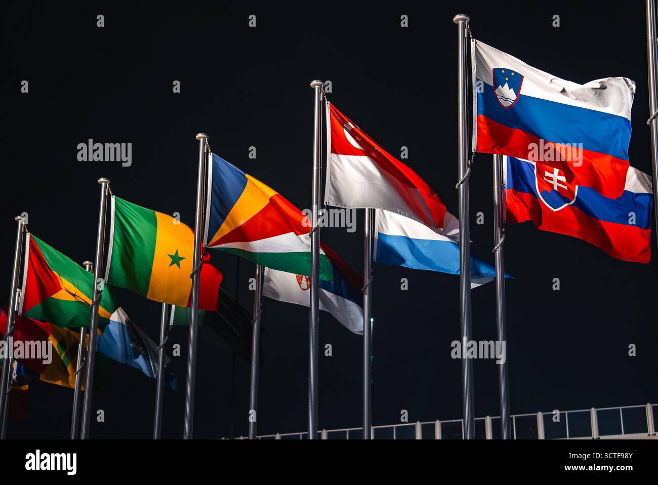 Flags 2025 world expo hi-res stock photography and images - Alamy