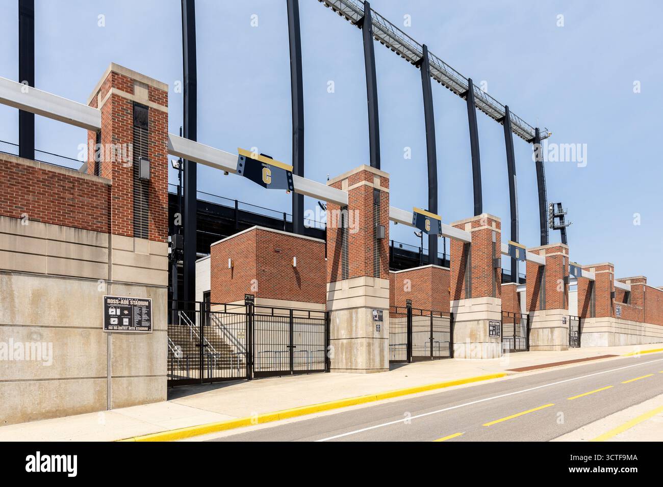 Ross-Ade Stadium is home to the Purdue University Boilermakers football ...