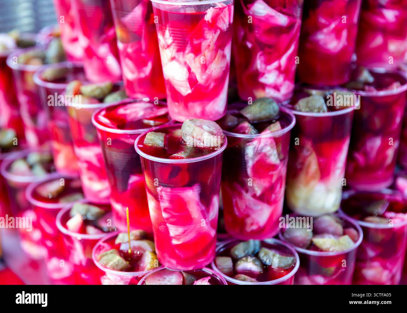 Traditional Turkish pickled vegetables in sour brine Tursu suyu in ...