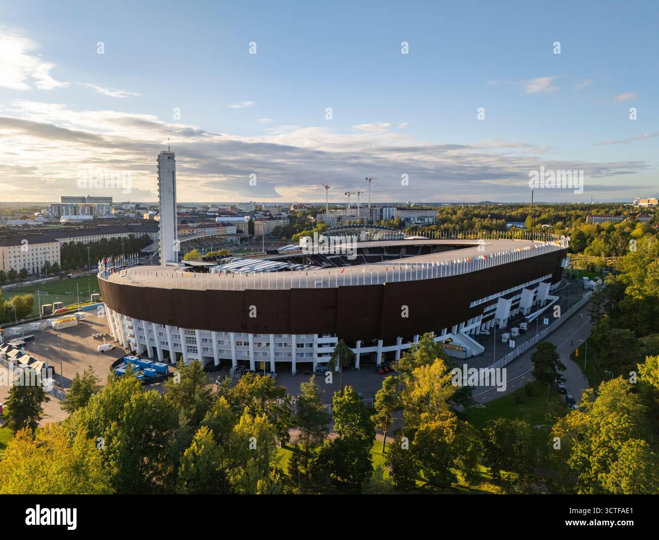 Olympic stadium in helsinki hi-res stock photography and images - Alamy