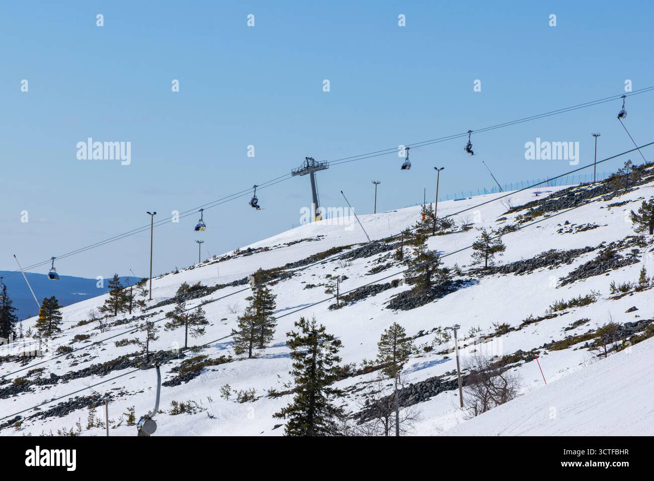 Levi ski map hi-res stock photography and images - Alamy