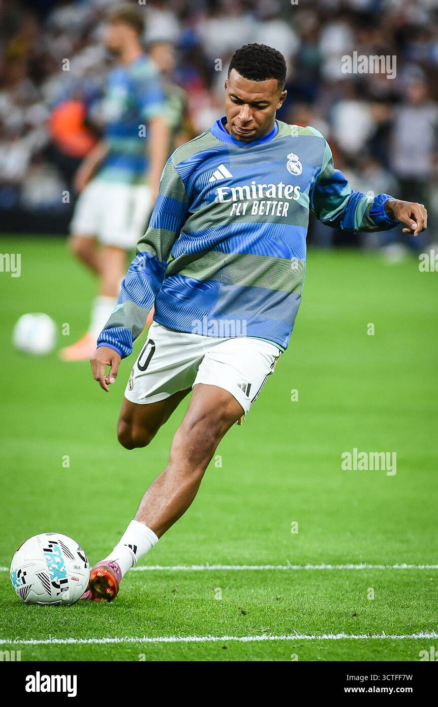 Kylian MBAPPE of Real Madrid during the Spanish championship LaLiga ...