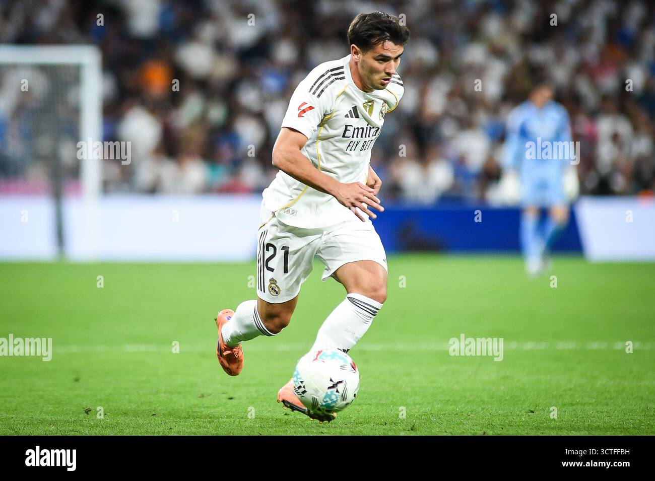 Brahim DIAZ of Real Madrid during the Spanish championship LaLiga ...