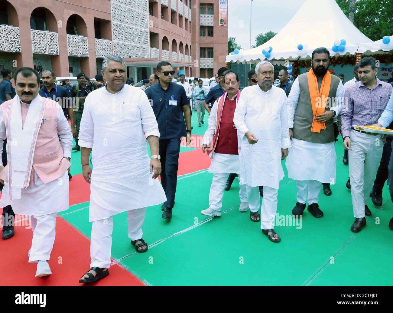 PATNA, INDIA - OCTOBER 6: Bihar Chief Minister Nitish Kumar during the ...