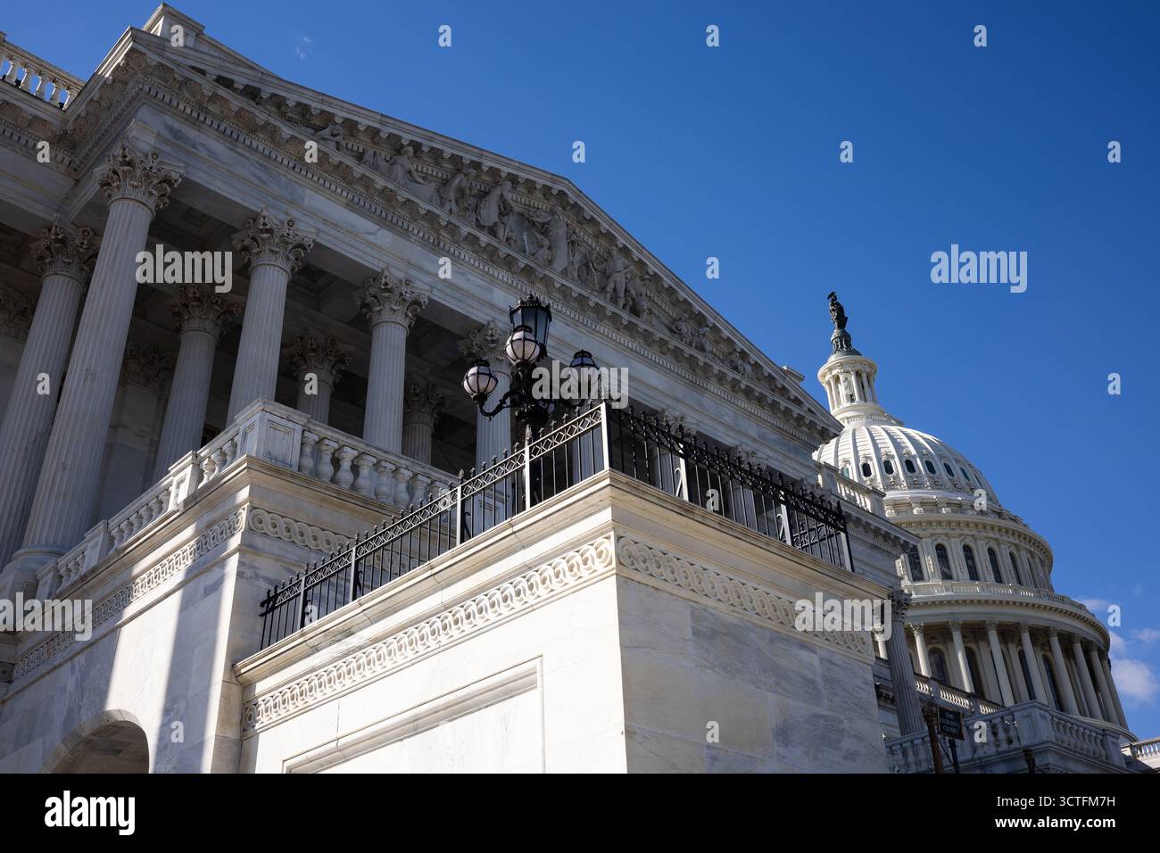 The U.S. Capitol building is seen on the sixth day of a government ...