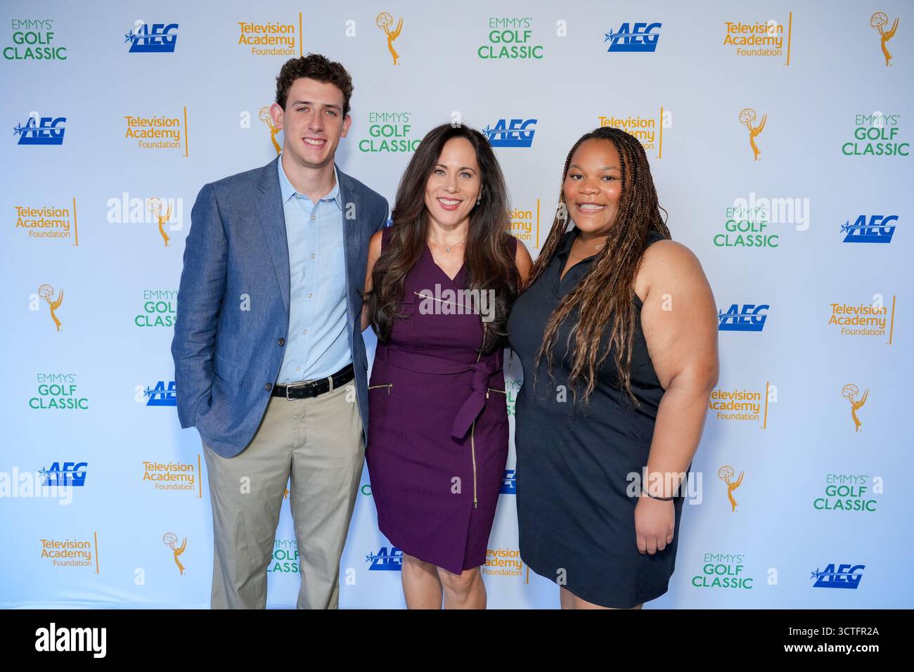 Simon Blaustein, from left, Anna Vasquez, and Paris Carrington attend ...