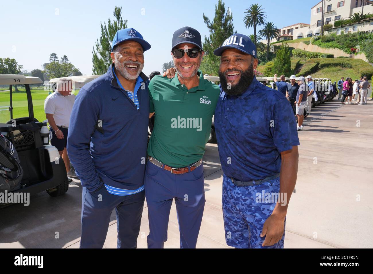 Norm Nixon, from left, Ben Silverman, and Anthony Anderson attend the ...