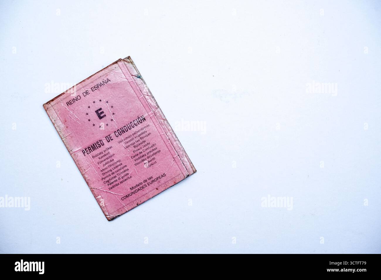 Driver license spain hi-res stock photography and images - Alamy