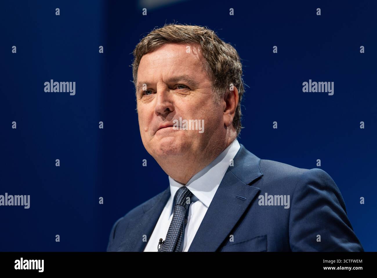 Manchester, UK. 06 OCT, 2025. Sir Mel Stride, Shadow Chancellor of the Exchequer and MP for ...
