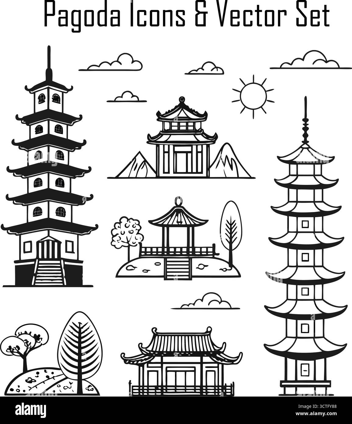 Chinese heritage thailand Stock Vector Images - Alamy