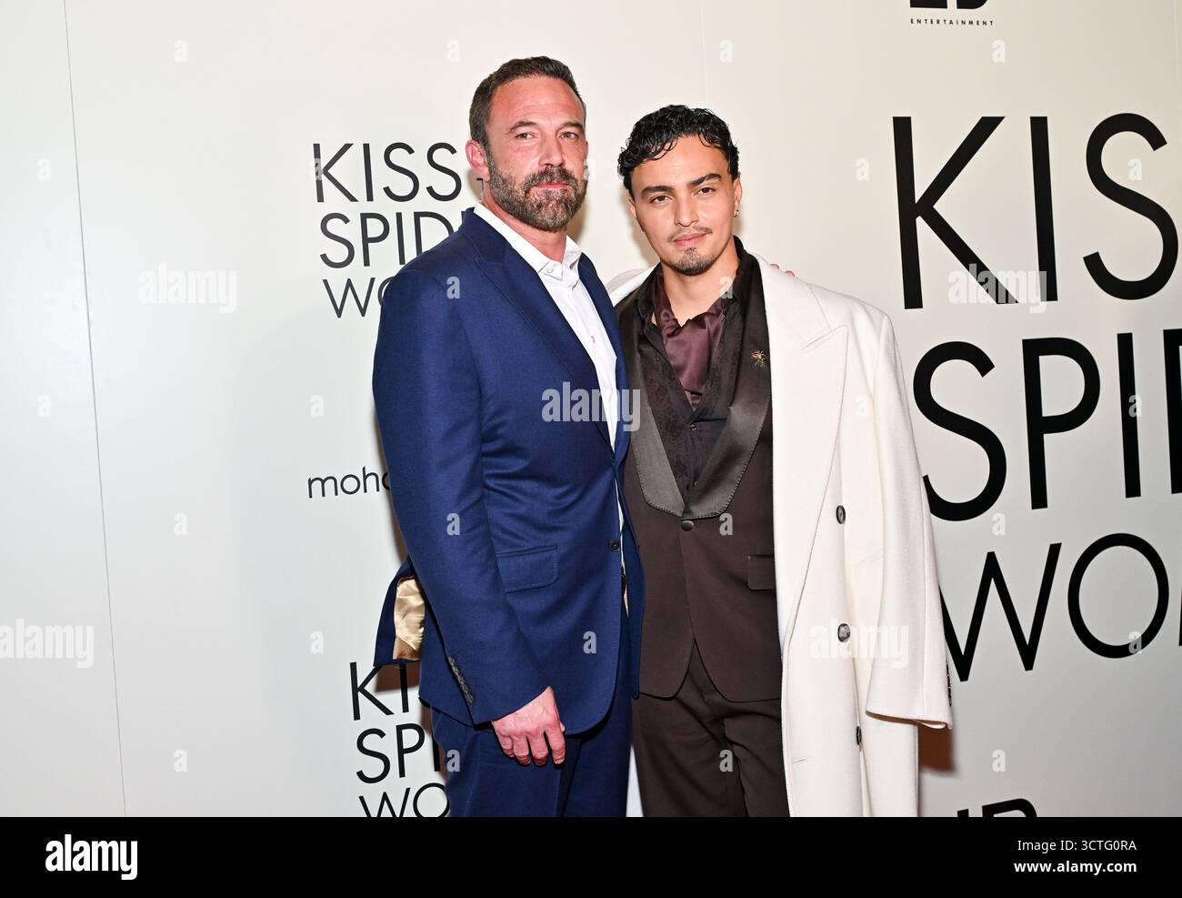 Ben Affleck, left, and Tonatiuh attend the special screening of "Kiss ...