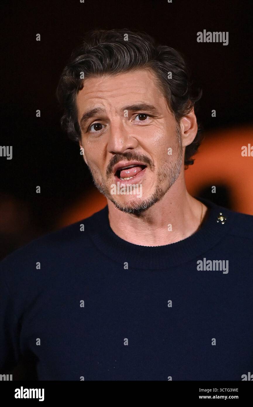 Pedro Pascal attends the Chanel Womenswear Spring/Summer 2026 show as part of Paris Fashion Week ...