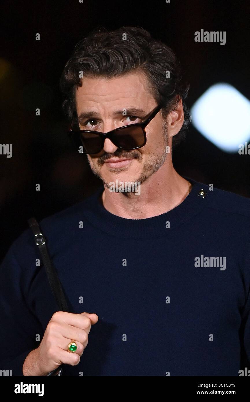 Pedro Pascal attends the Chanel Womenswear Spring/Summer 2026 show as ...