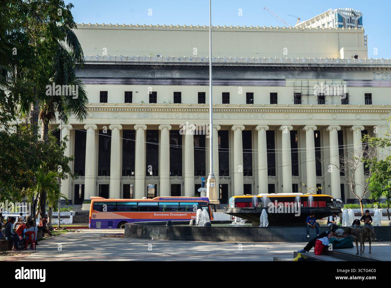 Manila Central Post Office, or Post Office Building, headquarters of ...