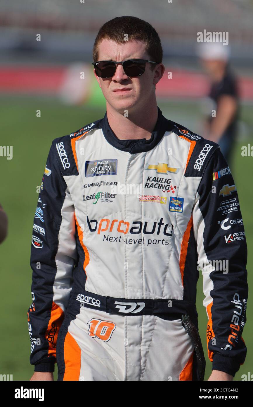 CHARLOTTE, NC - OCTOBER 04: Daniel Dye (#10 Kaulig Racing bproauto ...