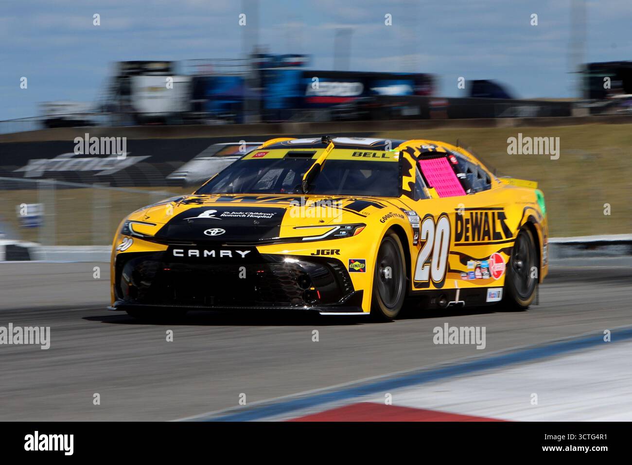 CHARLOTTE, NC - OCTOBER 04: Christopher Bell (#20 Joe Gibbs Racing ...