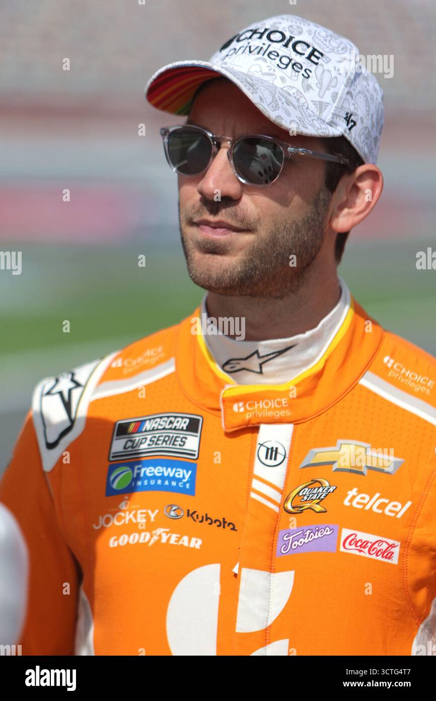 CHARLOTTE, NC - OCTOBER 04: Daniel Suarez (#99 TrackHouse Racing Choice ...