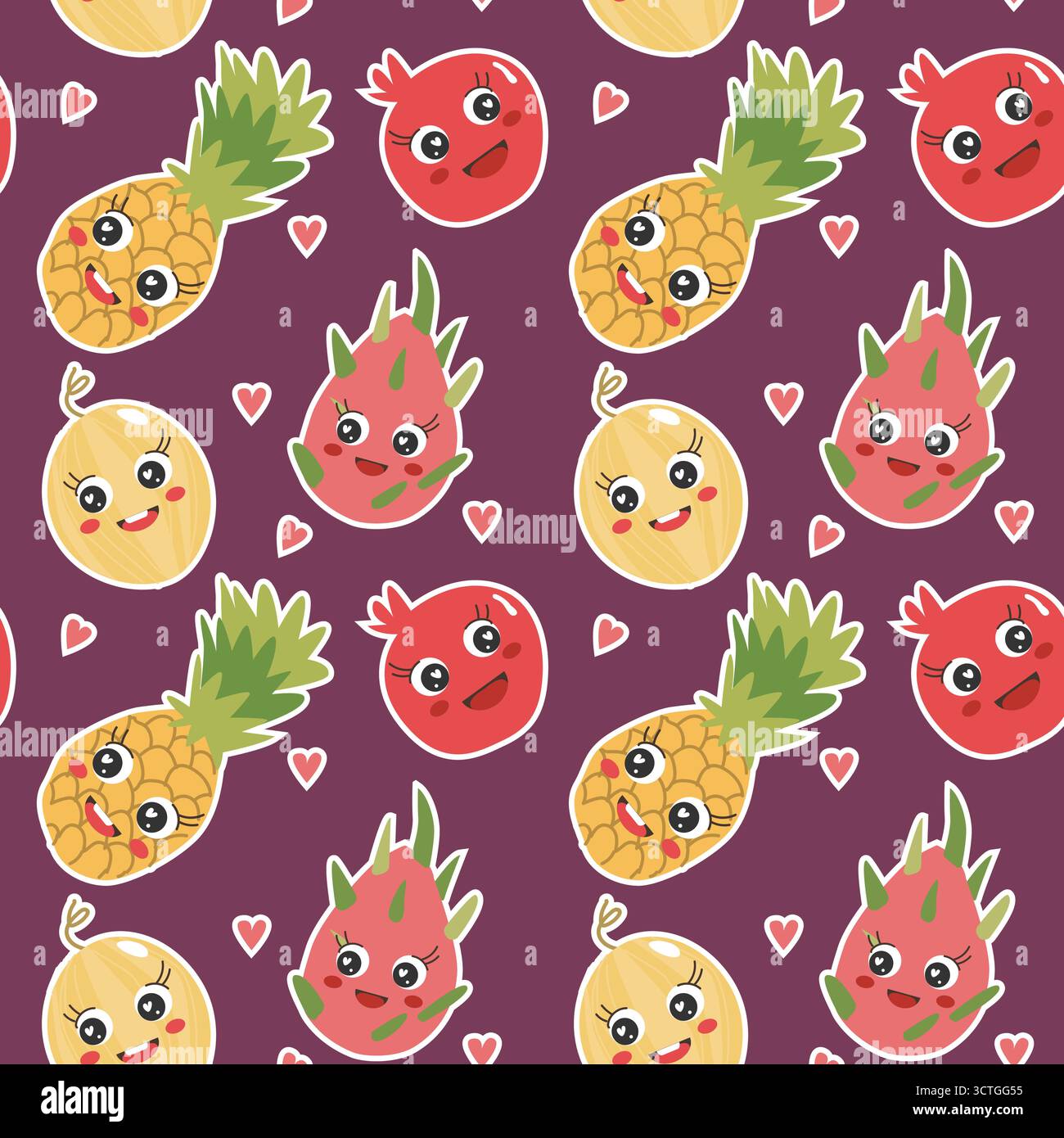 Perfect melon Stock Vector Images - Alamy