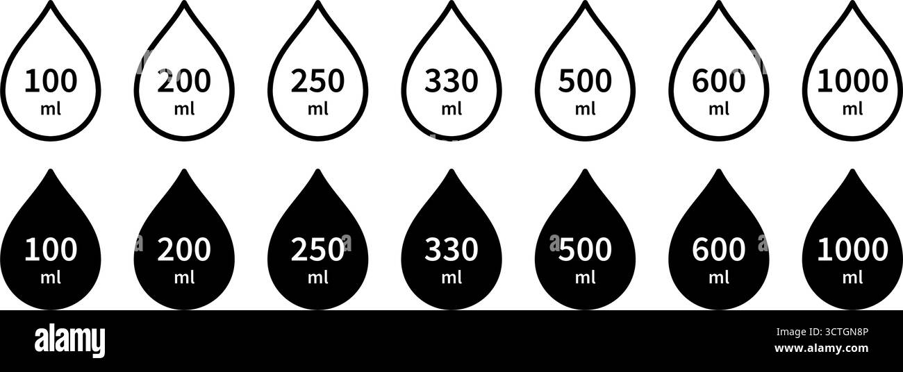 500 litre Stock Vector Images - Alamy