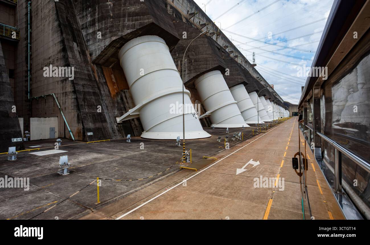Massive discharge water from dam hi-res stock photography and images ...