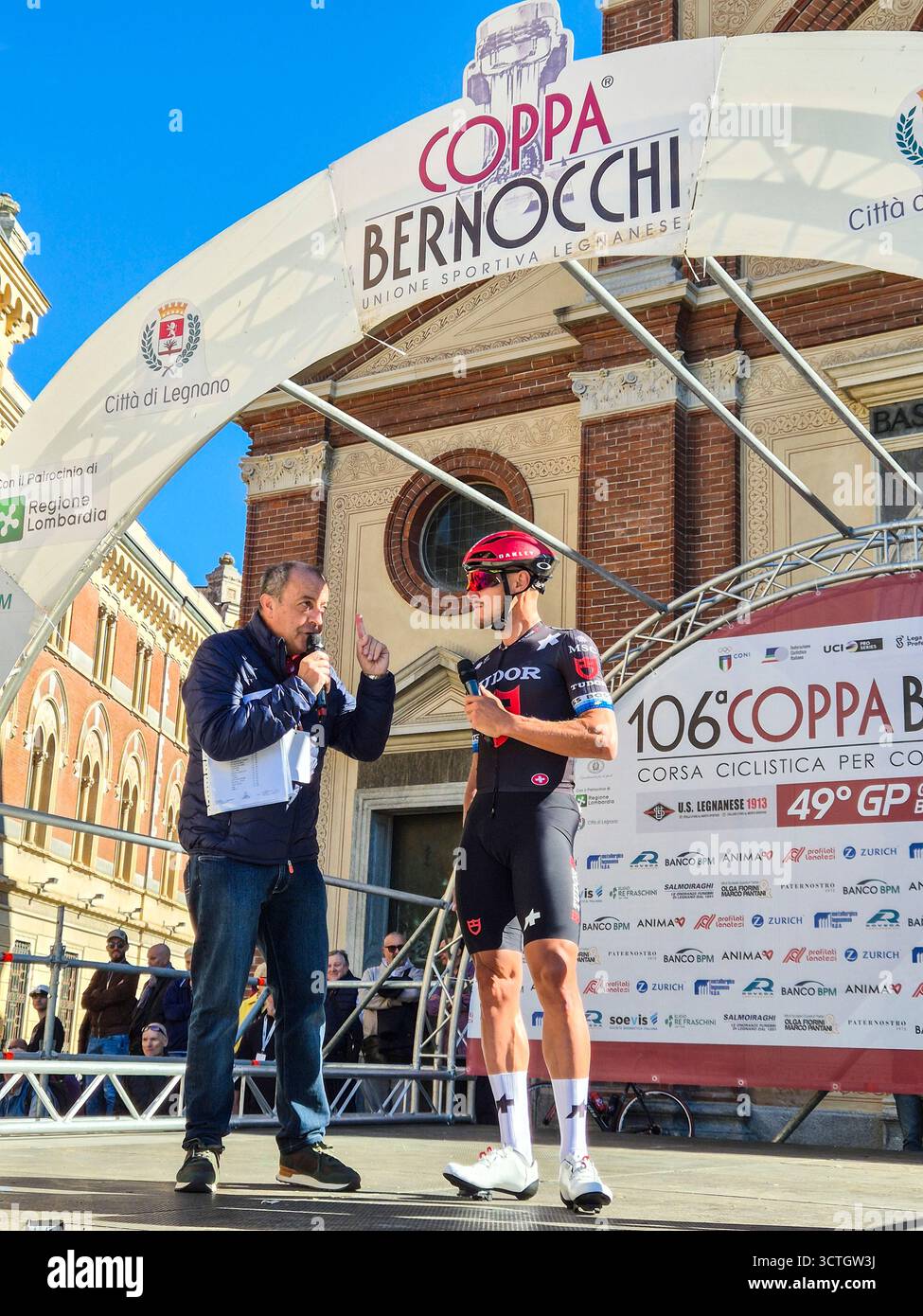 Italy, Legnano, Coppa Bernocchi 2025 (06.10.2025), Matteo Trentin Stock ...