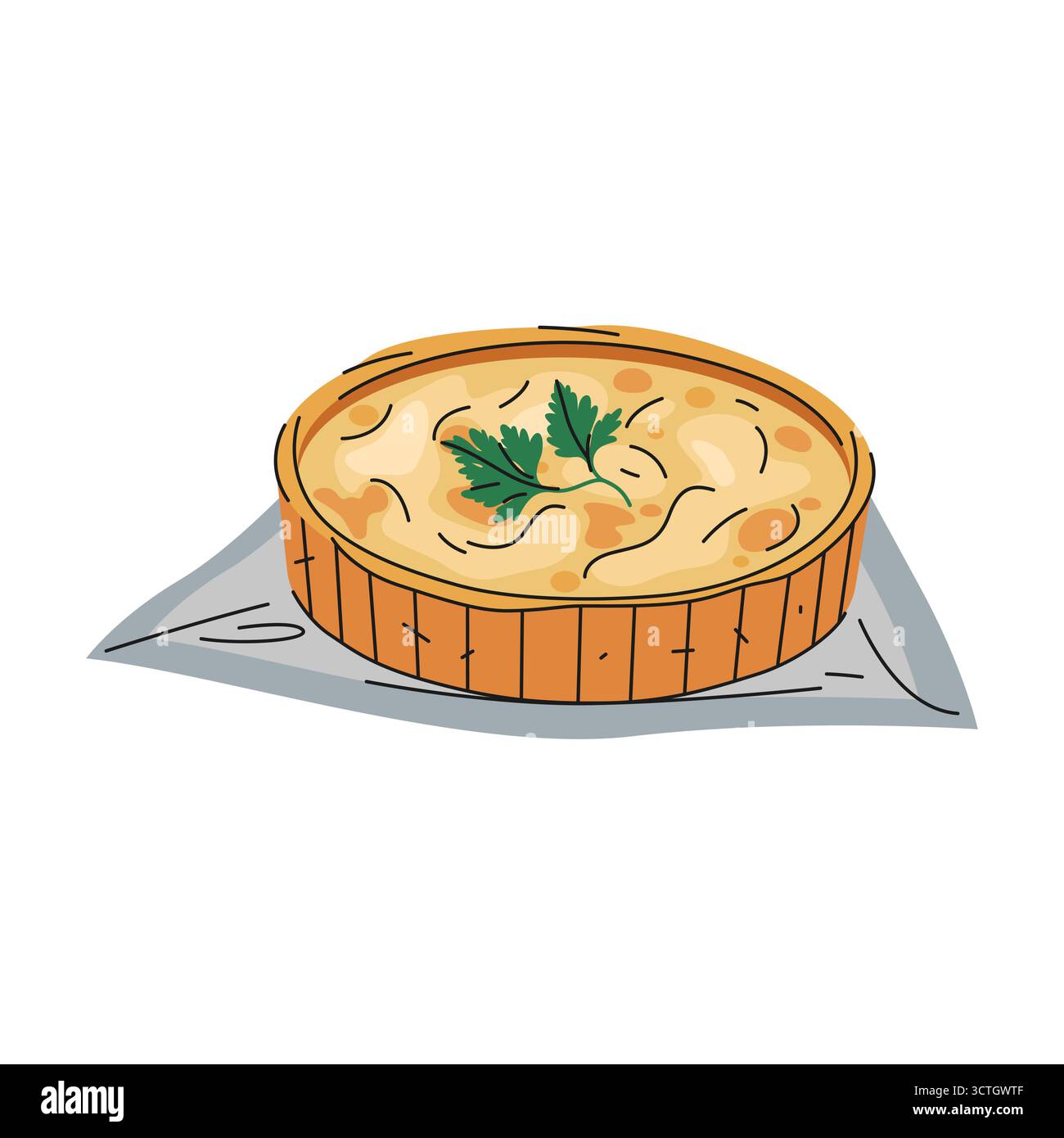 Tart cheese Stock Vector Images - Alamy
