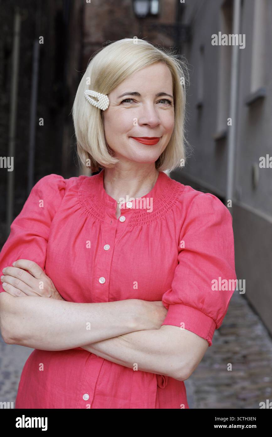 Portrait of Lucy Worsley 07/09/2025 ©Isabella De Maddalena/opale.photo ...