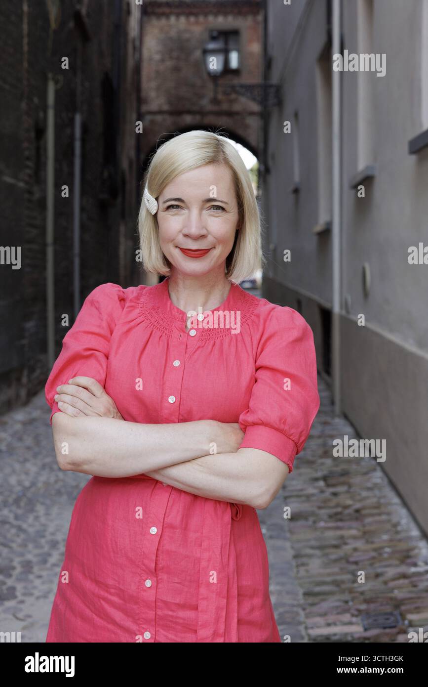 Portrait of Lucy Worsley 07/09/2025 ©Isabella De Maddalena/opale.photo ...