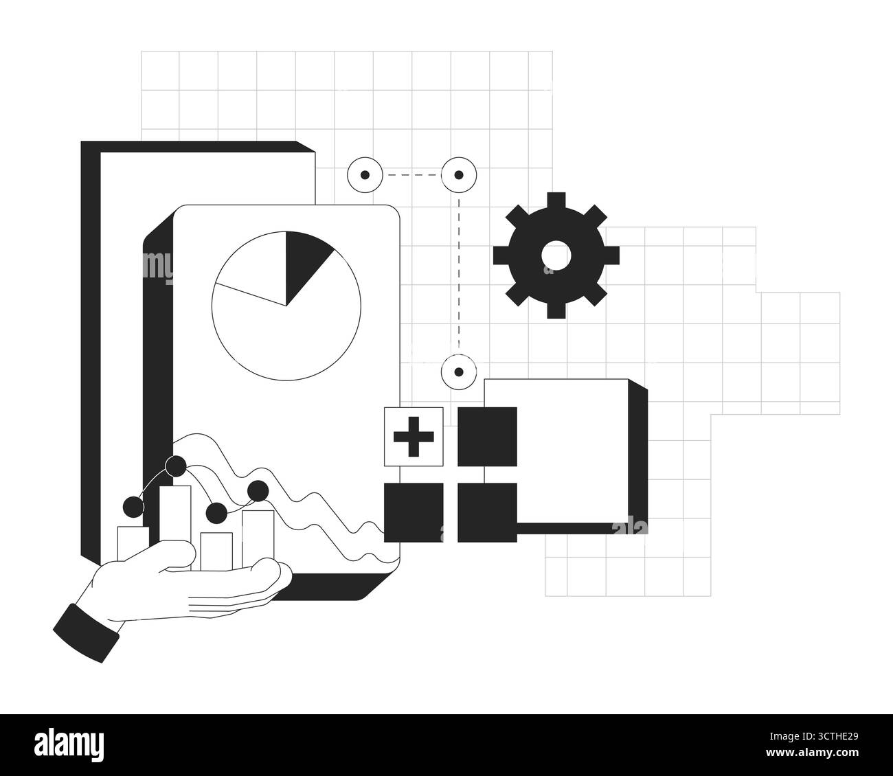 Onboarding sales Stock Vector Images - Alamy