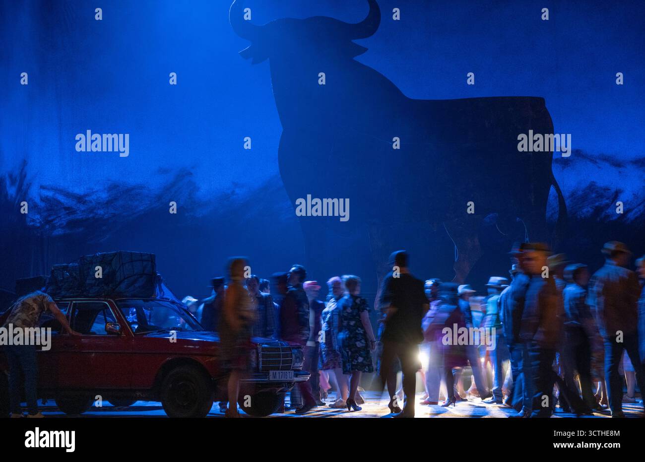 ENO, London Coliseum, UK. 6th October, 2025. Bizet's Carmen, one of the ...