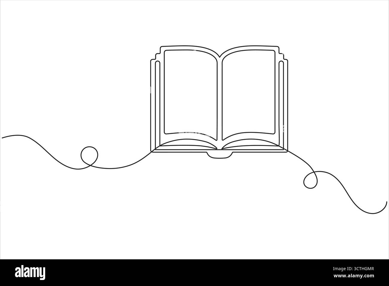 Minimalist education drawing Stock Vector Images - Alamy