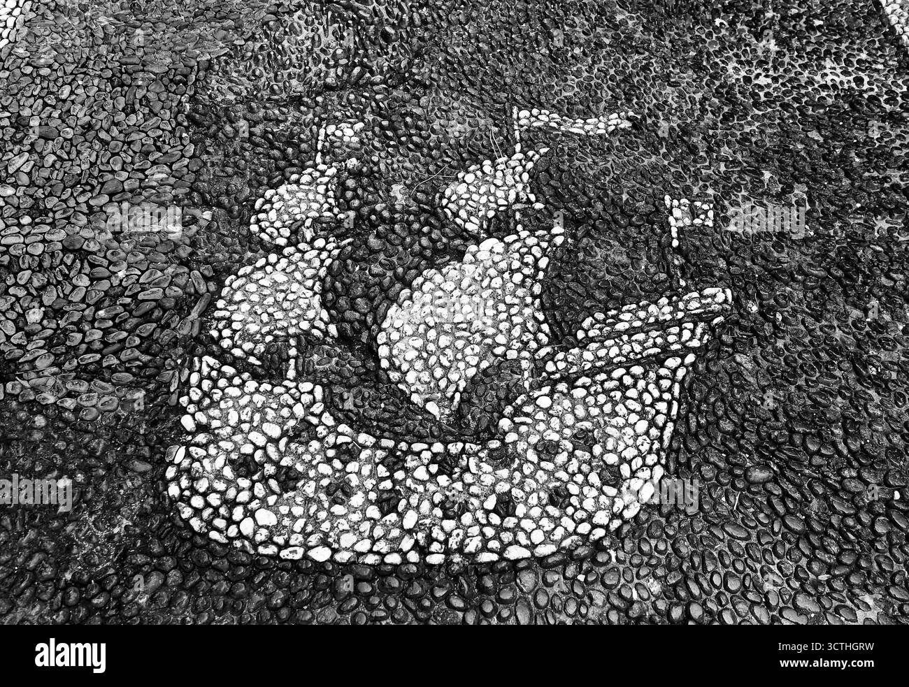 Pavement materials Black and White Stock Photos & Images - Alamy