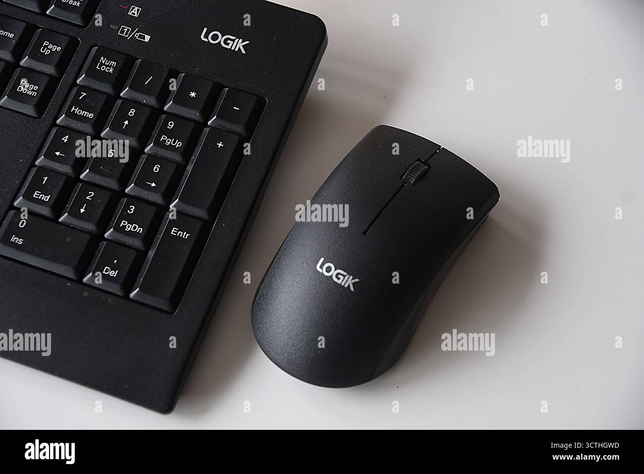 Kastrup/Copenhagen/ Denmark/07 OCTOBER 2025/Logik ketboard and mouse in ...