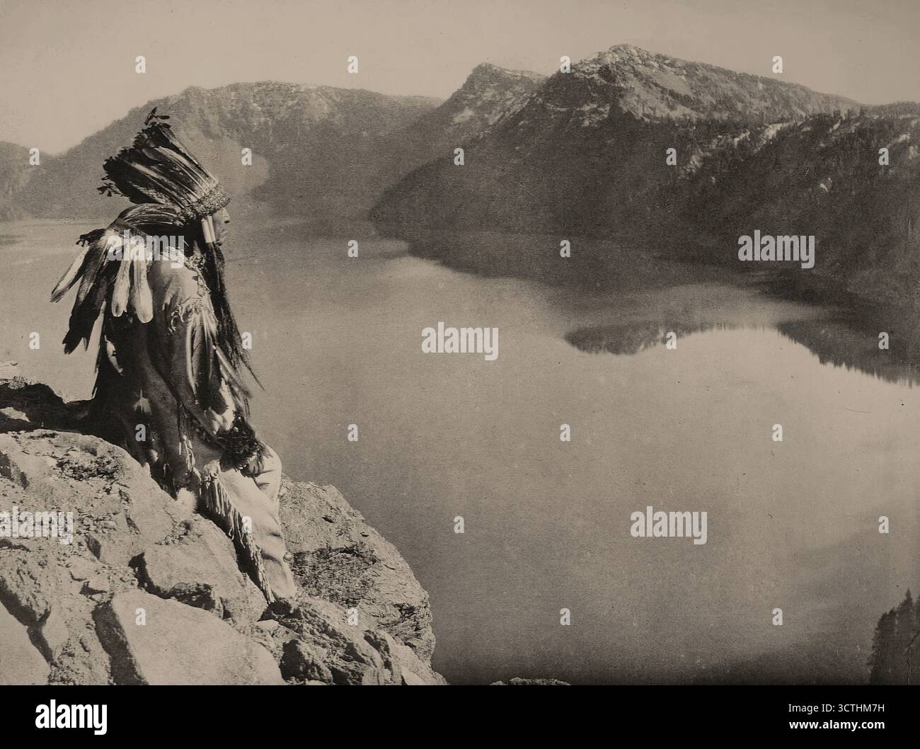 Crater Lake - Edward Sheriff Curtis (1868-1952 American photographer ...