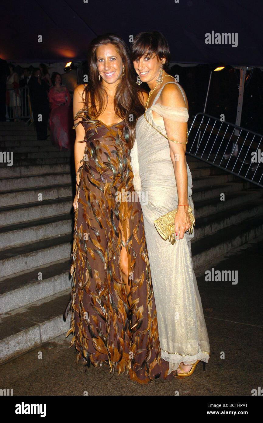 Gabby Karan and Donna Karan at the 2004 Costume Institute Gala ...