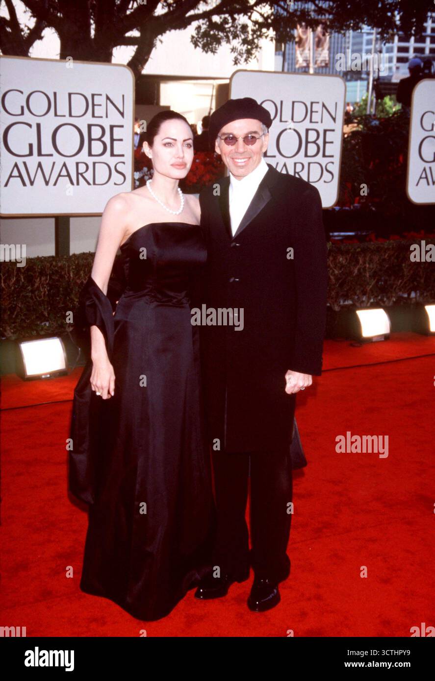 Angelina Jolie and Billy Bob Thornton at the"59th Golden Globe Awards ...
