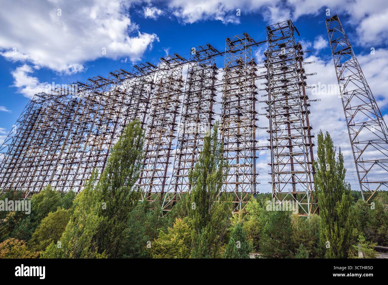 So called Duga radar in abandoned military base in Chernobyl Exclusion ...
