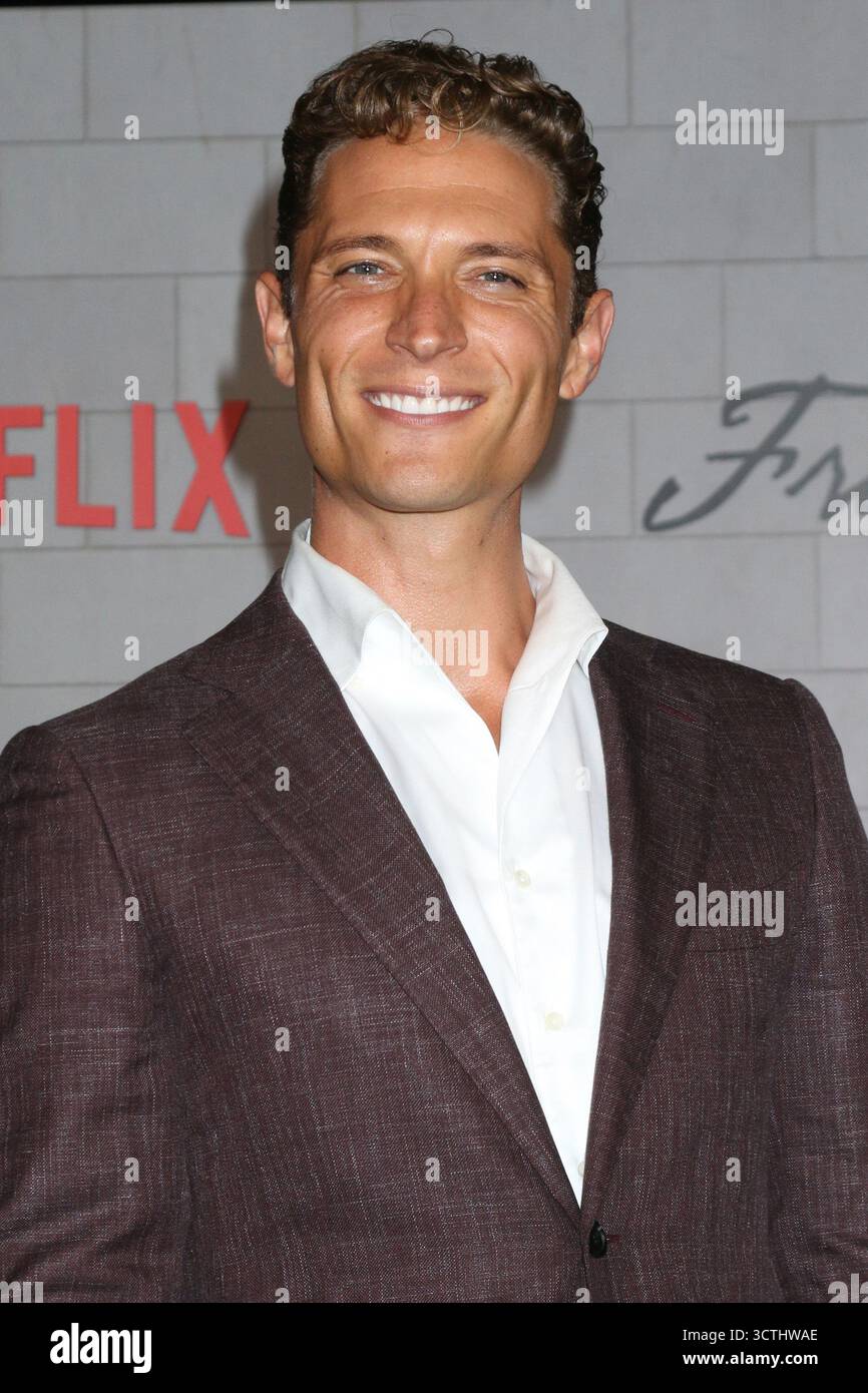 Los Angeles, USA. 6, October, 2025. Pictured left to right, Elijah ...