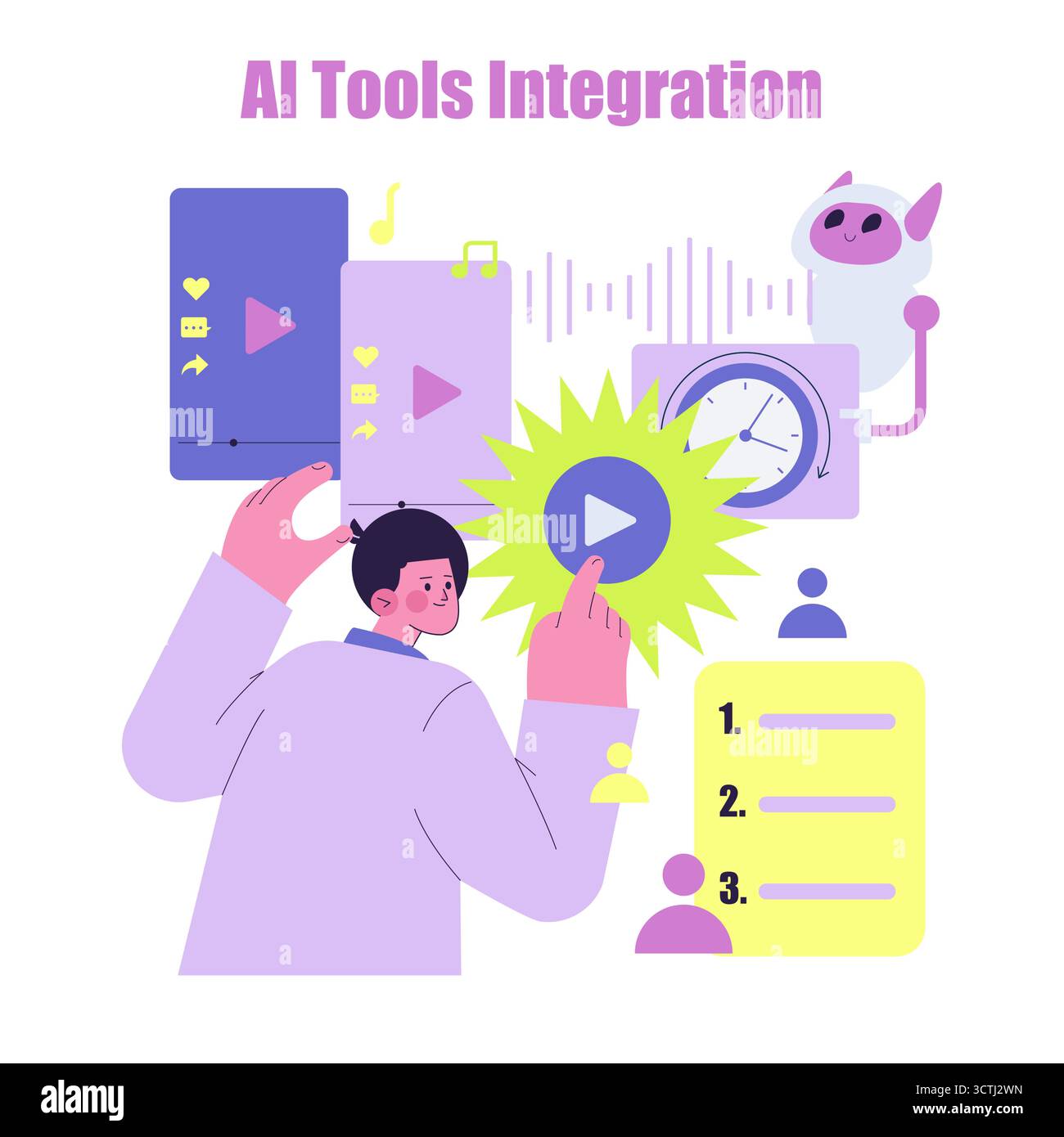 Ai tools Stock Vector Images - Alamy