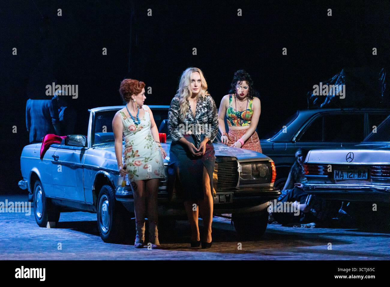 London, 6th October 2025, Harriet Eyley as Frasquita, Niamh O'Sullivan ...