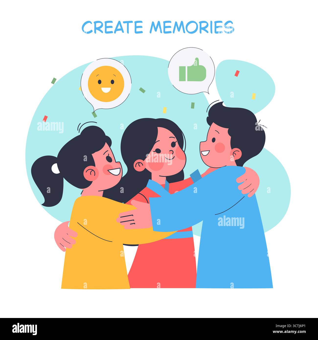 Hug up Stock Vector Images - Alamy