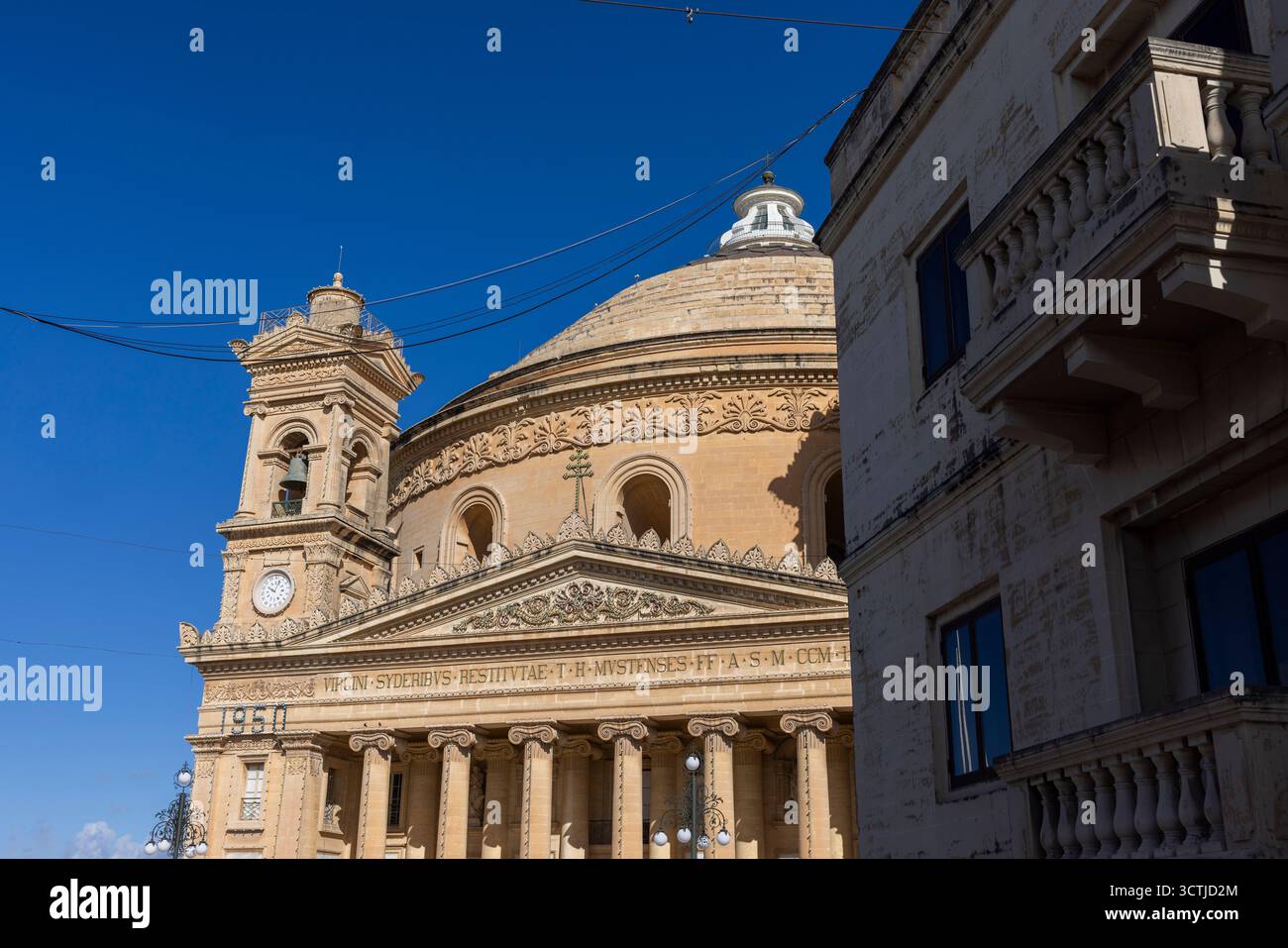 The Mosta Dome (Rotunda of Mosta), also known as Sanctuary Basilica of ...