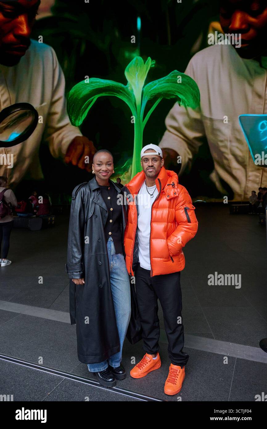 Olivia Ema (Digital artist) and Christopher Kenna (Founder and CEO at ...